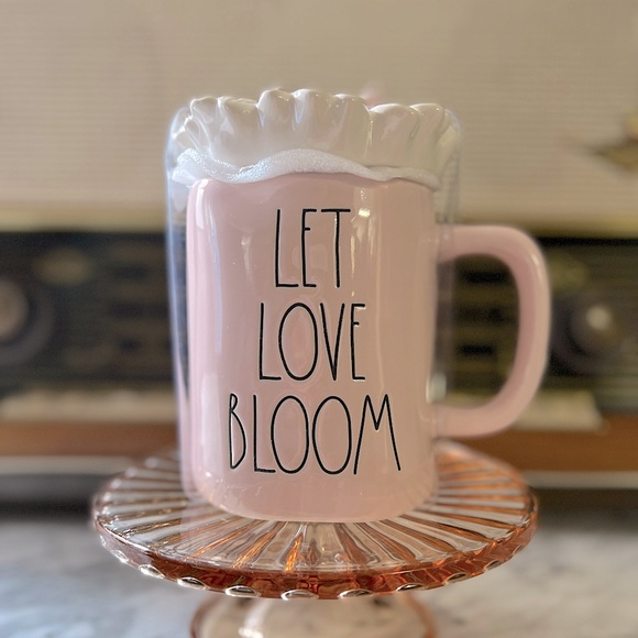 Rae Dunn | Dining | Newrae Dunn Let Love Bloom Pastel Pink Mug With ...